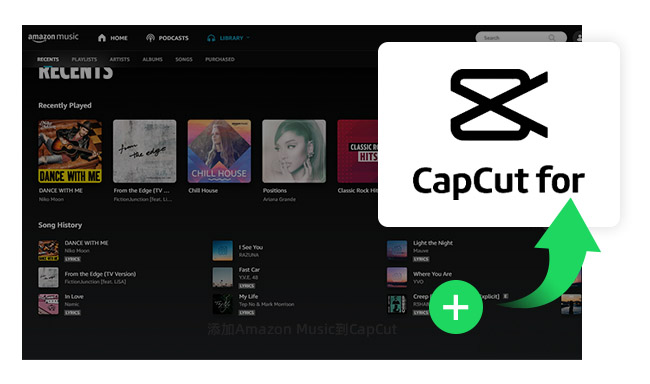 CapCut Background Music Add Amazon Music To CapCut Video Editor NoteBurner